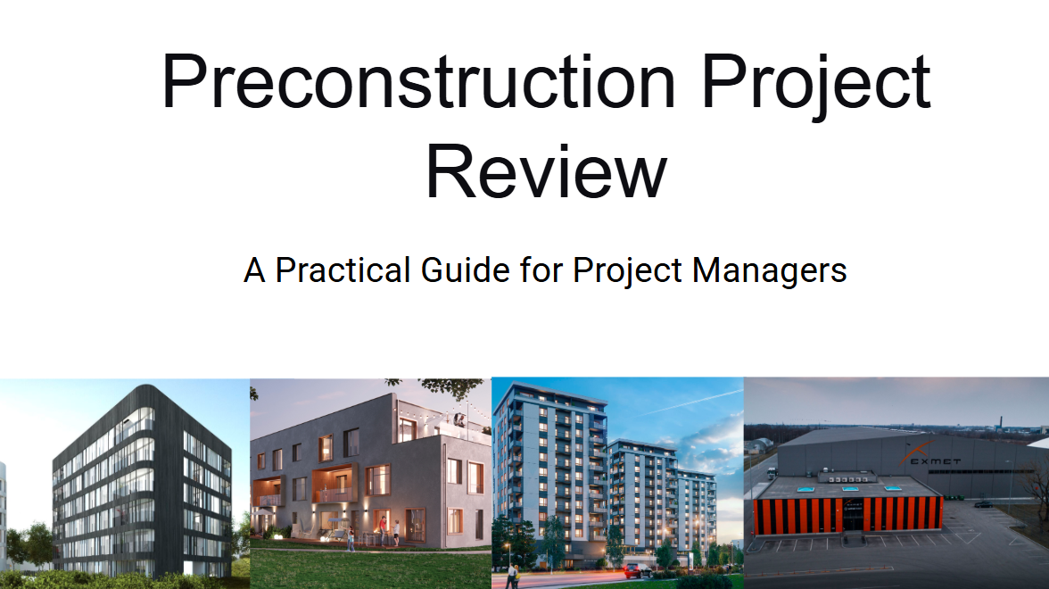 Project Managers’ Preconstruction Guide & Checklist